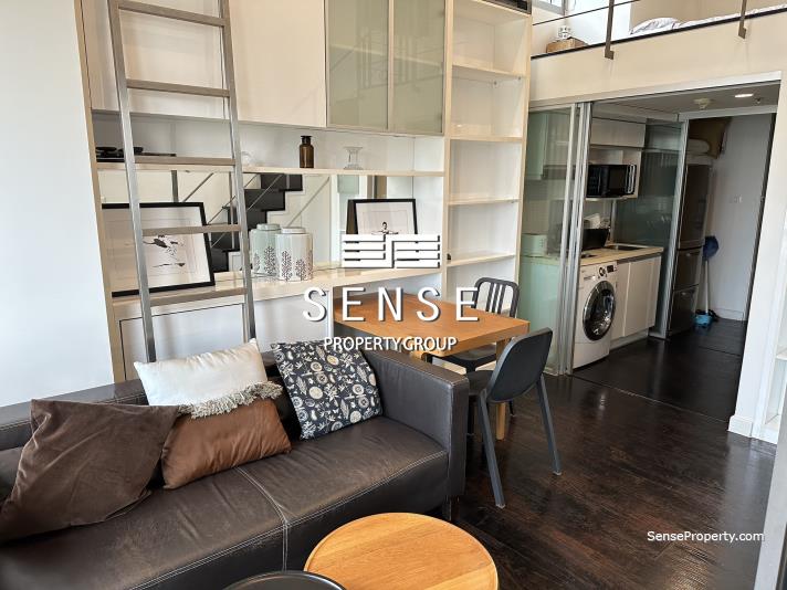 Chic 1 bedroom duplex at Ideo Morph Thonglor South Sukhumvit (Sukhumvit 16-38)